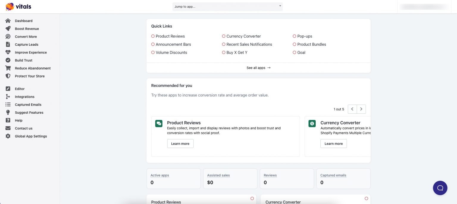 Vitals App Review - 40+ Shopify Marketing Apps in One | EcomSutra