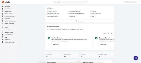 Vitals App Review - 40+ Shopify Marketing Apps in One | EcomSutra